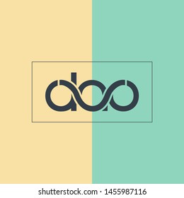 D O Joint Letters Logo Design Stock Vector (Royalty Free) 1455987116 ...