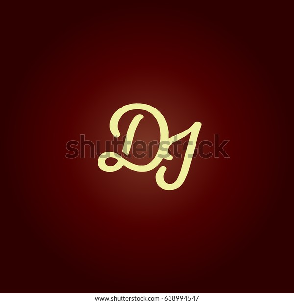 D Running Letter Joint Logo Vector Stock Vector (Royalty Free ...