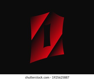 D Vector Horror Scary Letter Insane Stock Vector (Royalty Free ...