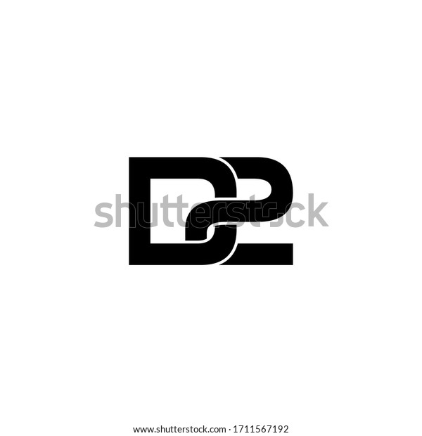 D2 Letter Original Monogram Logo Design Stock Vector (Royalty Free ...