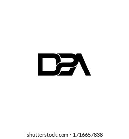 D2a-Brief-Original-Monogramm-Logo-Design: Stock-Vektorgrafik ...