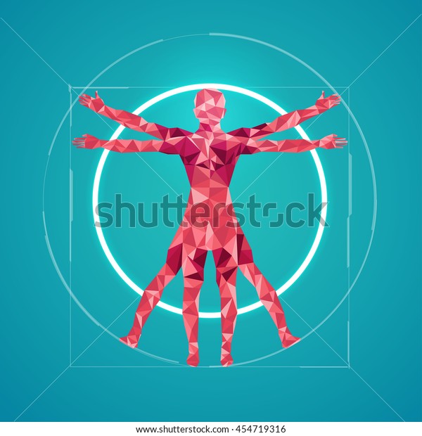 Da Vinci Sign Abstract Science Drawing Stock Vector (Royalty Free ...