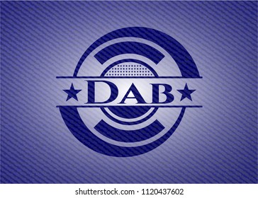 Dab Badge Jean Texture Stock Vector (Royalty Free) 1120437602 ...