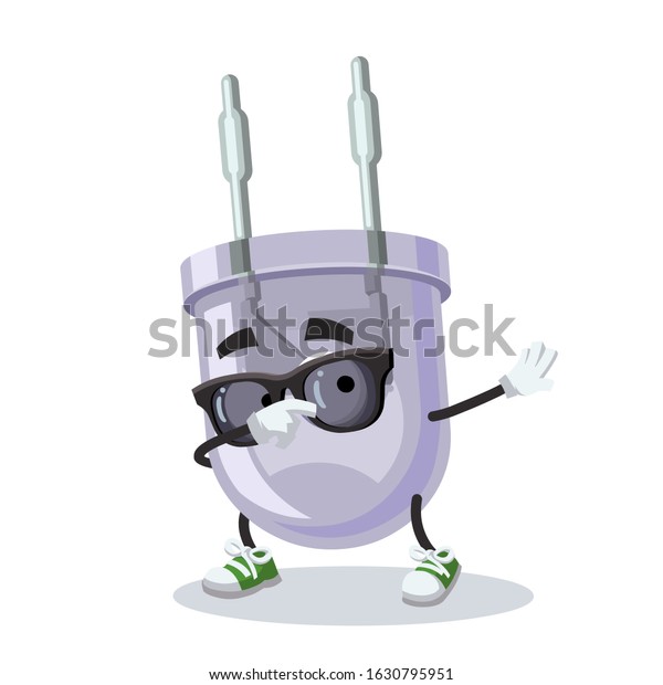 Dabbing Cartoon Led Light Diode Lamp Stock Vector (Royalty Free ...
