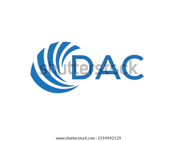 Dac Letter Logo Design On White Stock Vector (Royalty Free) 2194942129 ...