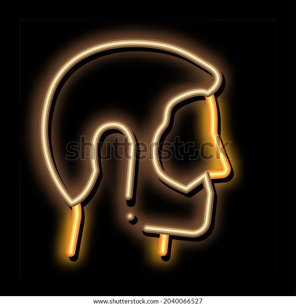 Dad Beard Neon Light Sign Vector Stock Vector (Royalty Free) 2040066527 ...