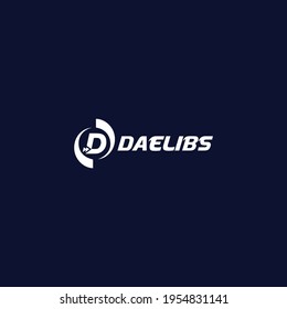 Daelibs Logo Design Vector Illustration Stock Vector (Royalty Free ...
