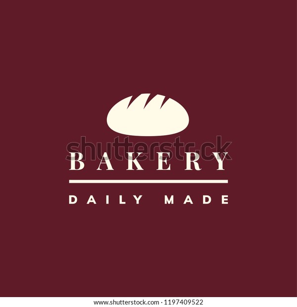 Daily Made Bakery Logo Vector Stock Vector (Royalty Free) 1197409522 ...