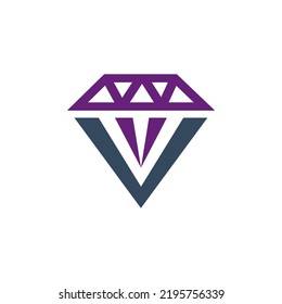Daimond Logo Template Vector Symbol Stock Vector (Royalty Free ...