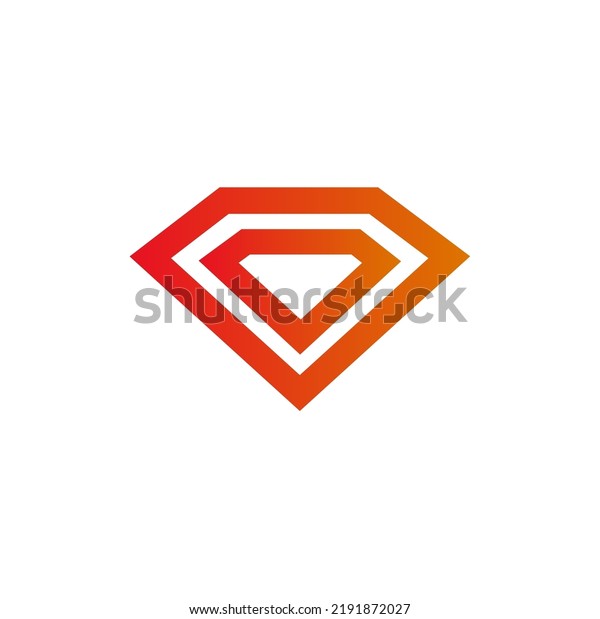 Daimond Logo Template Vector Symbol Stock Vector (Royalty Free ...