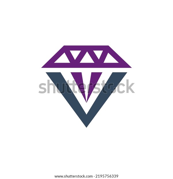 Daimond Logo Template Vector Symbol Stock Vector (Royalty Free ...