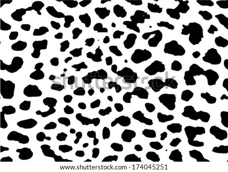 Dalmatian Dog Seamless Pattern Spot Background Stock Vector (Royalty ...