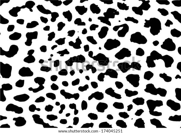 Dalmatian Dog Seamless Pattern Spot Background Stock Vector (Royalty ...