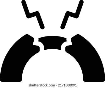 Damaged Vector Illustration On Transparent Background Stock Vector ...