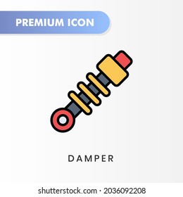 Damper Icon Your Website Design Logo Stock Vector (Royalty Free ...