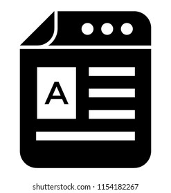 Dan Icon Web Window Some Written Stock Vector (Royalty Free) 1154182267 ...