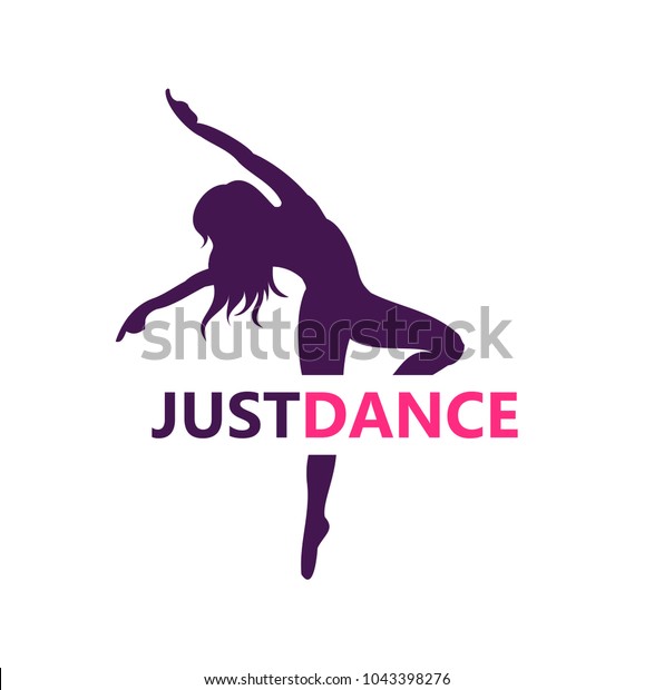 Dance Logo Vector Design Symbol Stock Vector (Royalty Free) 1043398276