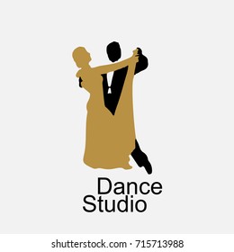 Dance Studio Logo Vector Illustration Stock Vector (Royalty Free ...