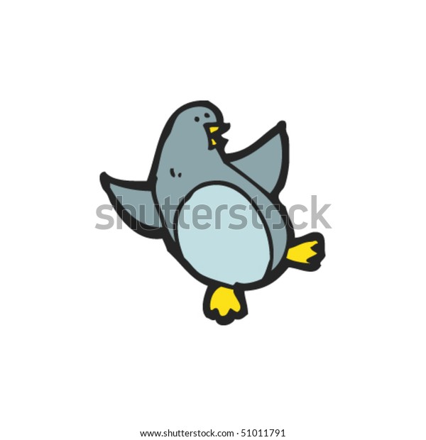 Dancing Christmas Penguin Stock Vector (Royalty Free) 51011791 ...