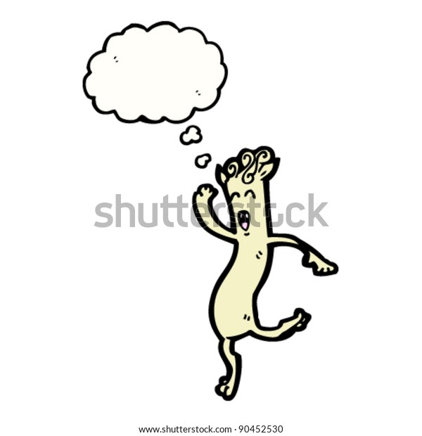 Dancing Magical Creature Cartoon Stock Vector (Royalty Free) 90452530 ...