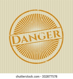 Danger Rubber Stamp Grunge Texture Stock Vector (Royalty Free ...
