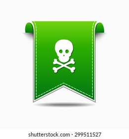 Danger Sign Green Vector Icon Design Stock Vector (Royalty Free) 299511527