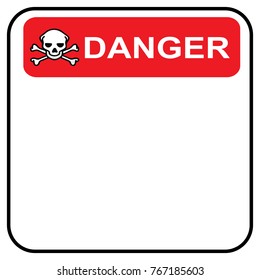 Danger Sign Logo Stock Vector (Royalty Free) 767185603 | Shutterstock