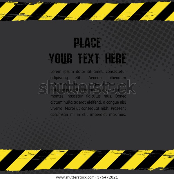 Danger Tape Background Stock Vector (Royalty Free) 376472821 | Shutterstock