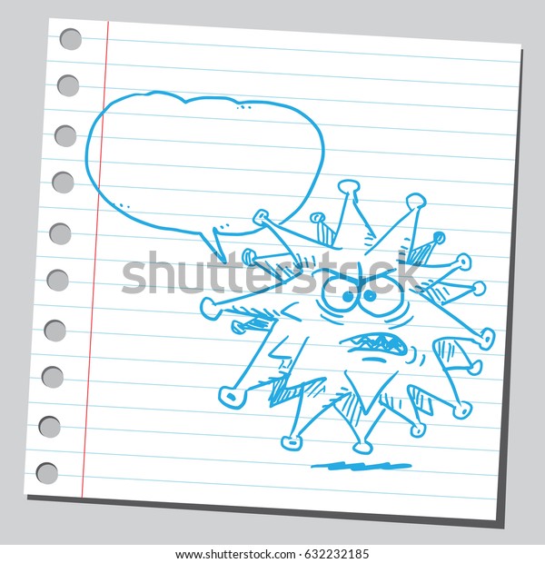 Dangerous Virus Speech Balloon Stock Vector (Royalty Free) 632232185 ...