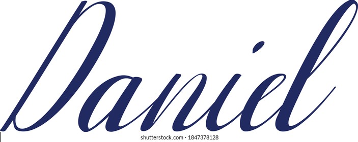 Fuente acuarela, azul, guión, caligrafía, letras,: vector de stock ...