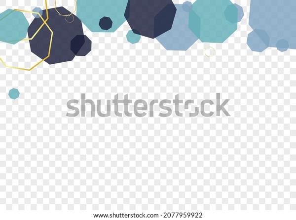 Dark Blue Cell Background Transparent Vector Stock Vector (Royalty Free ...