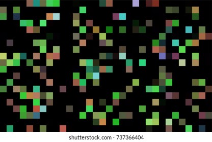 Glitch Digital Error Green Screen Pixel Foto stock 1321235756 ...