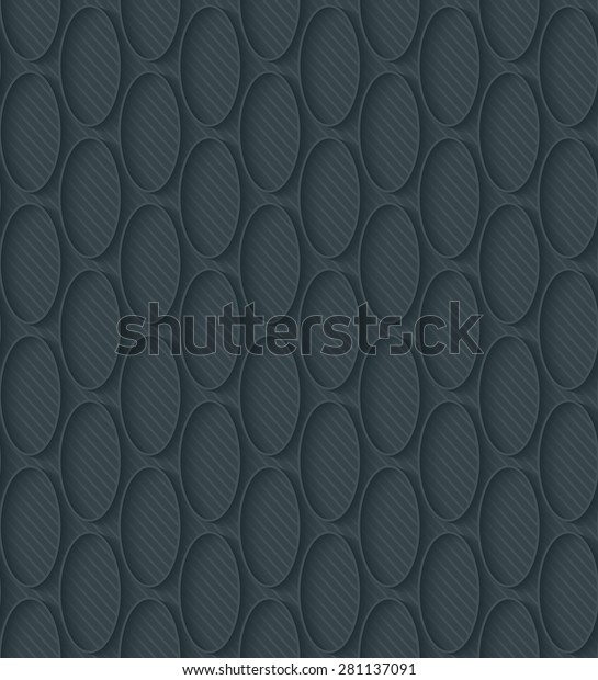Dark Perforated Paper Outline Extrude Effect Stock Vector (Royalty Free ...