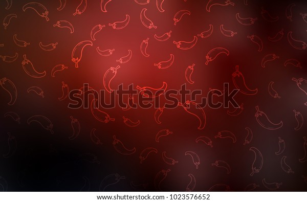 Dark Red Vector Background Spicy Peppers Stock Vector (Royalty Free ...