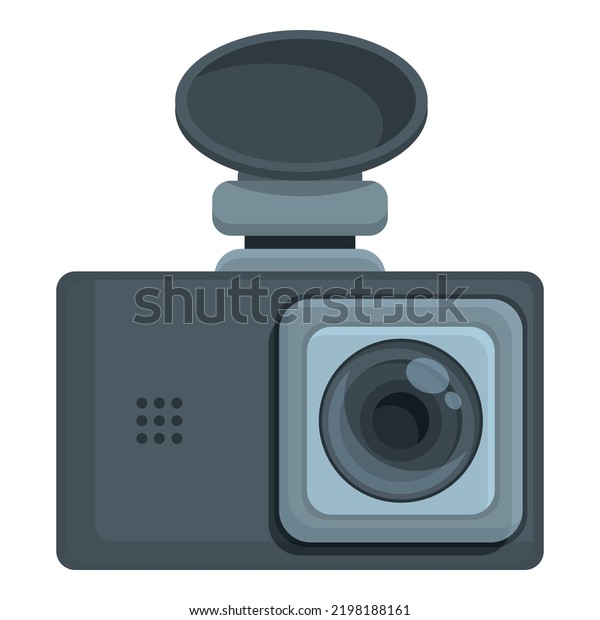 Dashcam Icon Cartoon Vector Video Recorder Stock Vector (Royalty Free ...