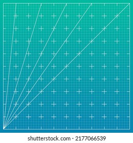 Dashed Line Grid Paper White Pattern Stock Vector (Royalty Free ...