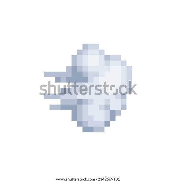 Dashing Away Pixel Art Icon Emoji: เวกเตอร์สต็อก (ปลอดค่าลิขสิทธิ์ ...