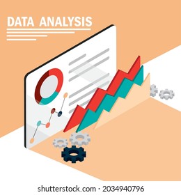 Data Analysis Diagram Presentation Strategy Stock Vector (Royalty Free ...