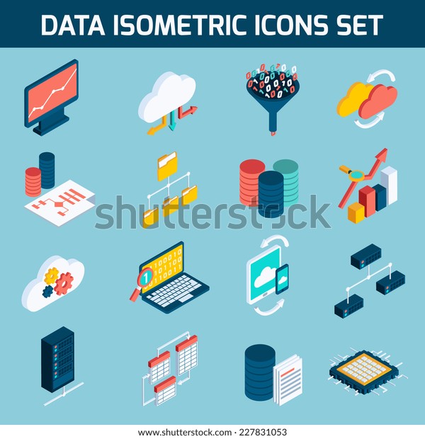 Data Analysis Digital Analytics Data Processing Stock Vector (Royalty ...