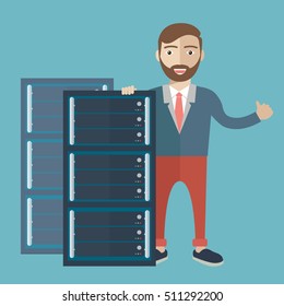 3,096 Data centre cartoon Images, Stock Photos & Vectors | Shutterstock