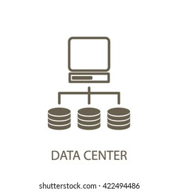 Data Center Icon Stock Vector (Royalty Free) 401831029