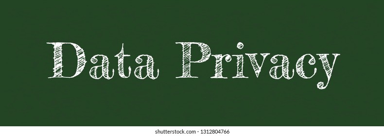 Data Privacy Word Concept Data Privacy Stock Vector (Royalty Free ...