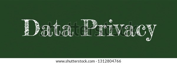 Data Privacy Word Concept Data Privacy Stock Vector (Royalty Free ...