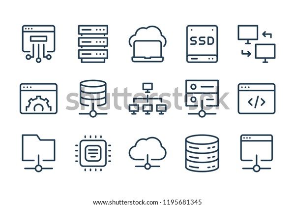 322,206 Server Icon Vector Images, Stock Photos & Vectors | Shutterstock