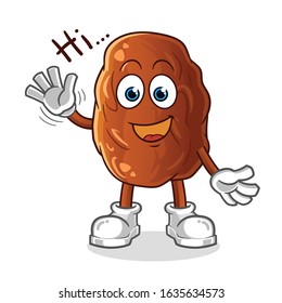 Date Fruit Cartoon Cartoon Mascot Vector Stock Vector (Royalty Free ...