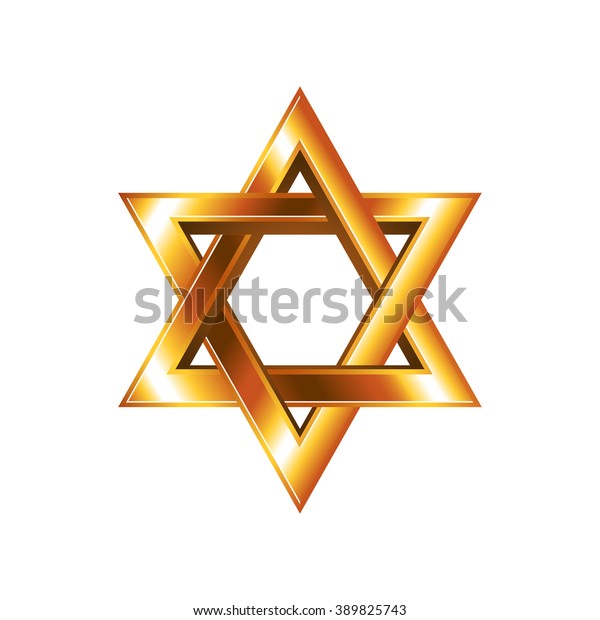 David Star Isolated On Transparent Background Stock Vector (Royalty ...