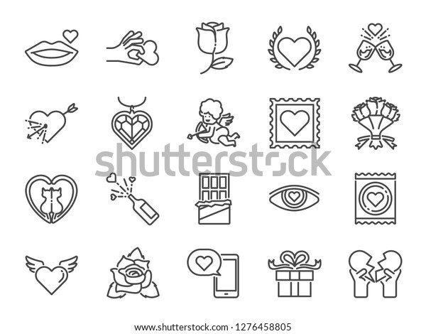 Day Line Icon Set Included Icons Stock Vector (Royalty Free) 1276458805 ...