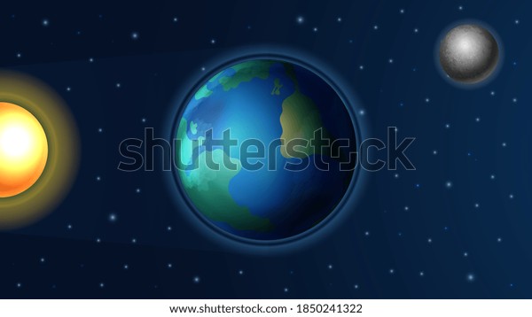 Day Night Cycle Sunlight On Earth Stock Vector (Royalty Free ...