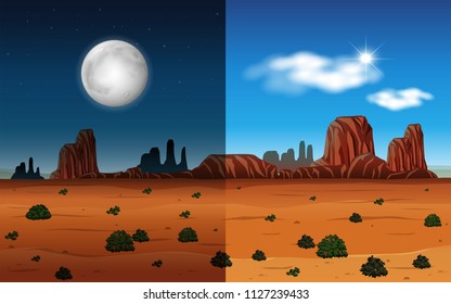 4,322 Desert day night Images, Stock Photos & Vectors | Shutterstock