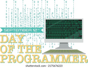 Day Programmer Poster Illustration Stock Vector (Royalty Free ...